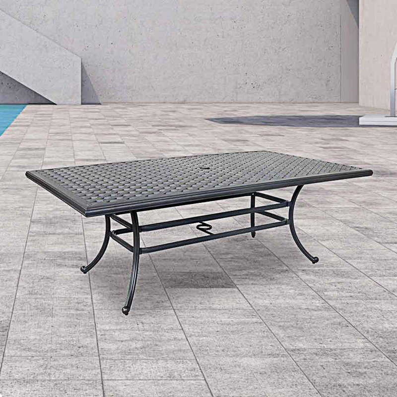 Williston Forge Patio Rectangle Dining Table | Wayfair